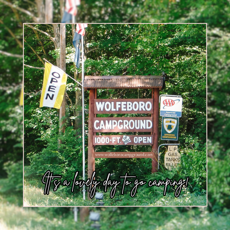 Wolfeboro Campground — We invite you to join us this summer for a ...
